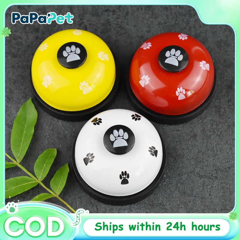 Dog Training Bell Interactive Pet Training Bell with Paw Print Design ...