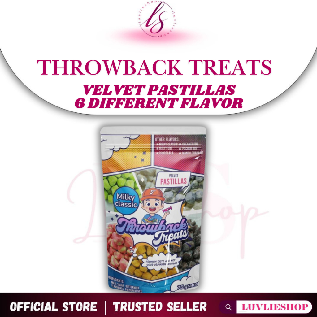 Throwback Treats Velvet Pastillas | Shopee Philippines