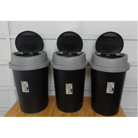 50 LITERS TRASHCAN TOUCH TOP COVER/TRASHBIN/BASURAHAN STOCKNO. 6322 ...