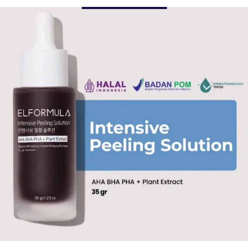 ELFORMULA Intensive Peeling Solution AHA BHA PHA Peeling Serum Exfoliating Dark Spot | Shopee ...
