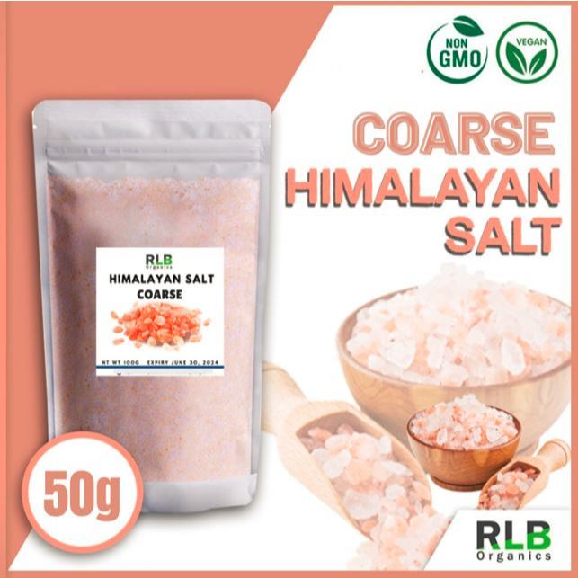 50g Himalayan Salt Coarse Table Salt Rich in Minerals Himlayan Pink ...