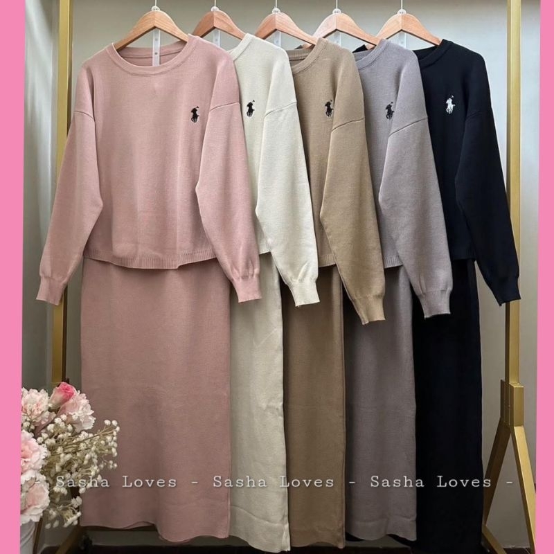 Sasha Loves - Bangkok Deevaa Knit Set | Shopee Philippines