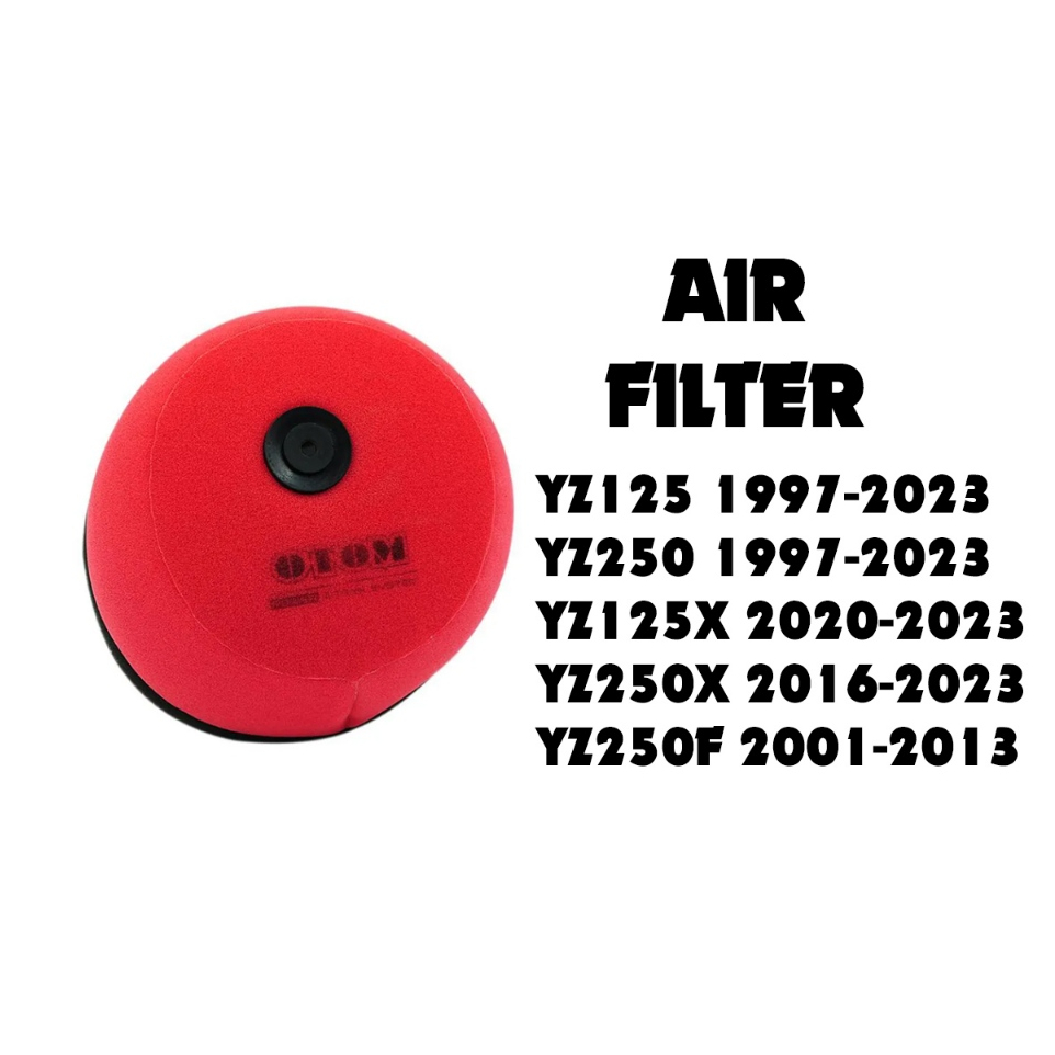 yamaha yz air filter YZ125 YZ250 YZ250F | Shopee Philippines