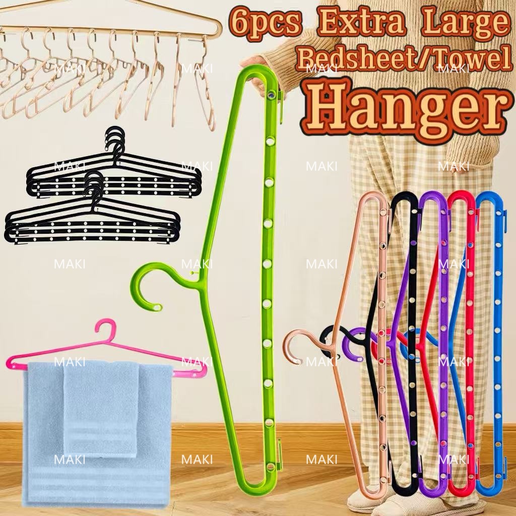 Big hanger for blanket and towel hanger for clothes extra large hanger ...