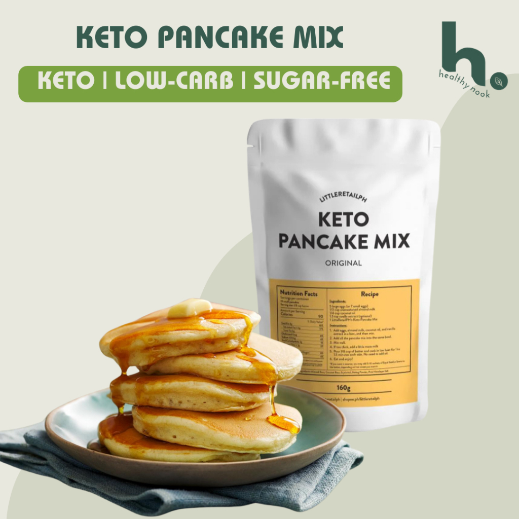 [NEW!!] Keto Pancake Mix Original 160g | Shopee Philippines