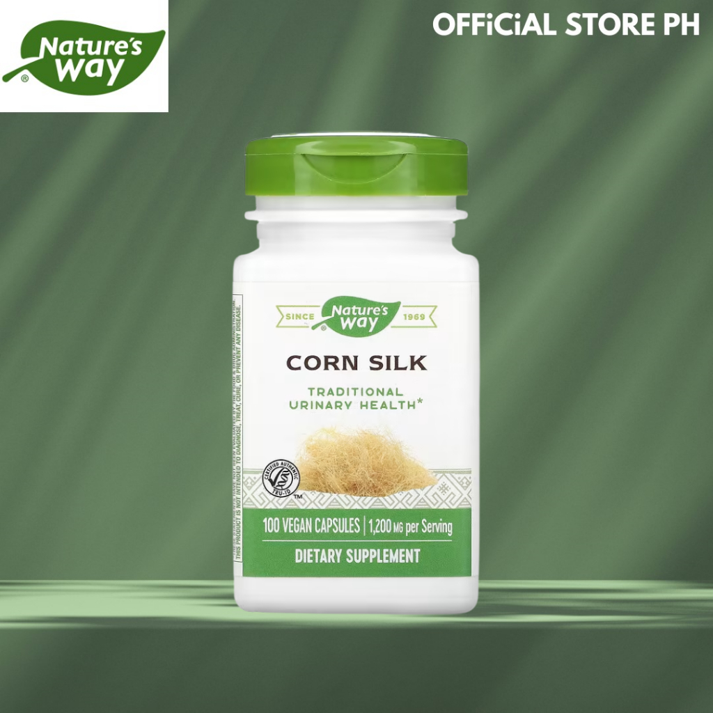 Nature's Way, Corn Silk, 1,200 mg, 100 Vegan Capsules (400 mg per ...
