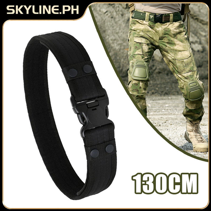 Vintage Tactical Belt Quick Release Pluggable Buckle Training Belt ...