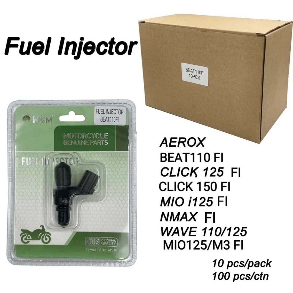 LUCKY-KK MSM FUEL INJECTOR MMAX/BEAT/MIO I 125/WAVE 110-125/ CLICK125 ...