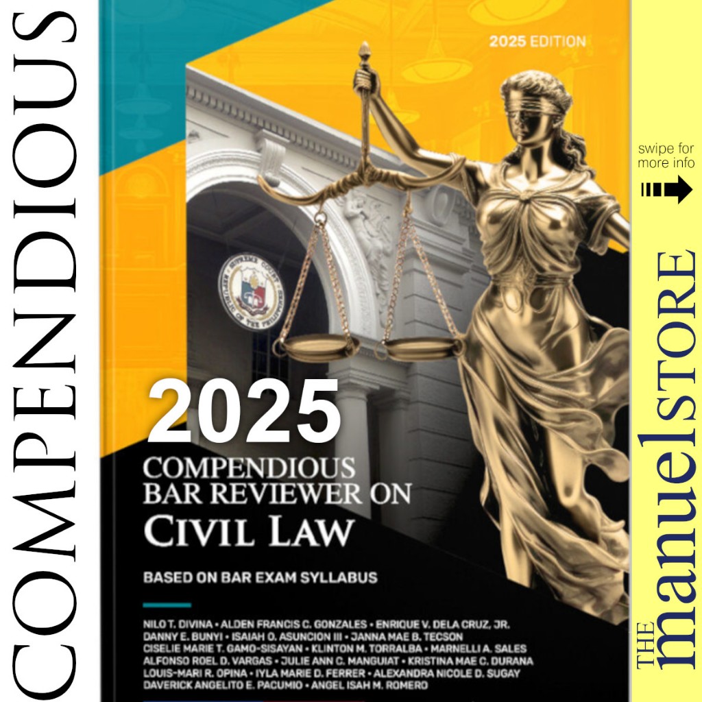 Compendious (2025) Civil Law Bar Reviewer on - with Dean NIlo Divina ...