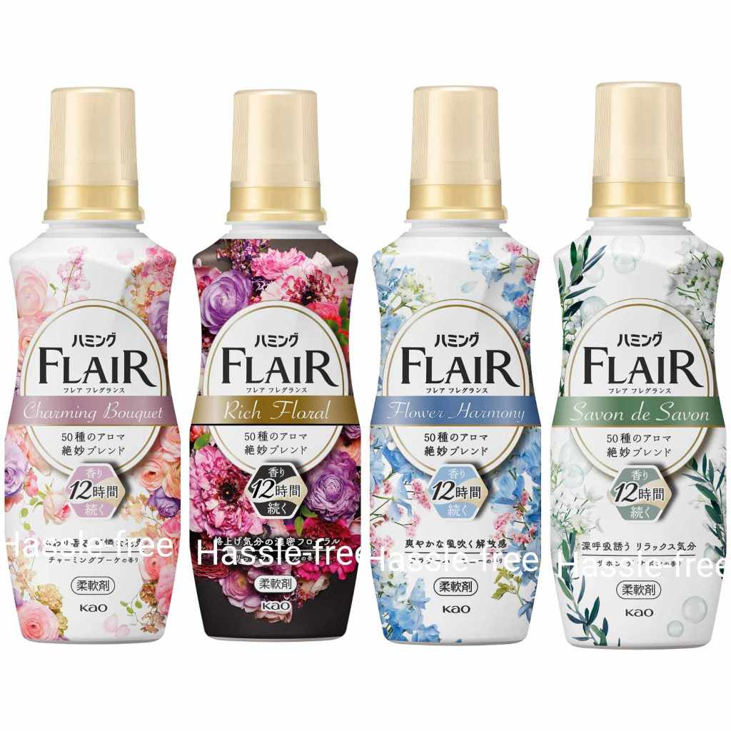 FLAIR FABRIC CONDITIONER ASSORTED (520ML) MADE IN JAPAN | Shopee ...