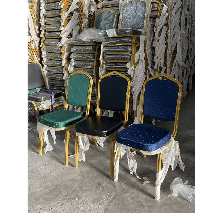 LazyHome Banquet Chair aluminum Hotel general chair restaurant chair ...