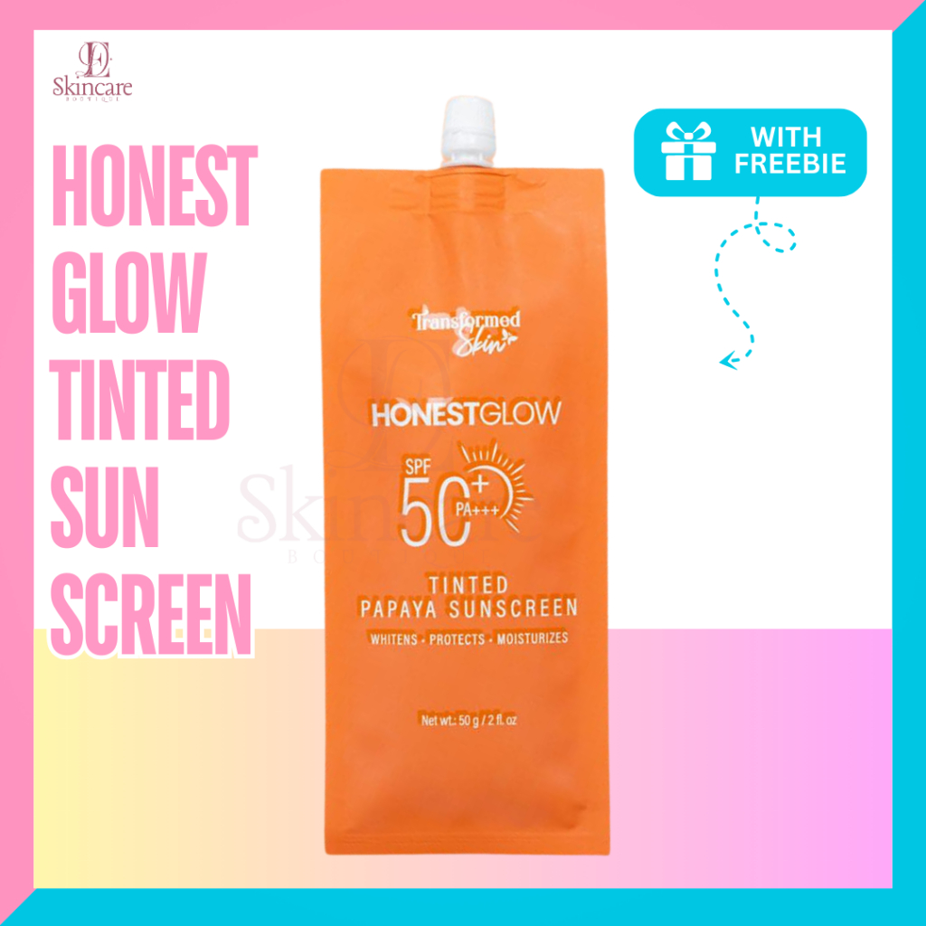 Honest Glow Tinted Sunscreen SPF50+++ | Shopee Philippines