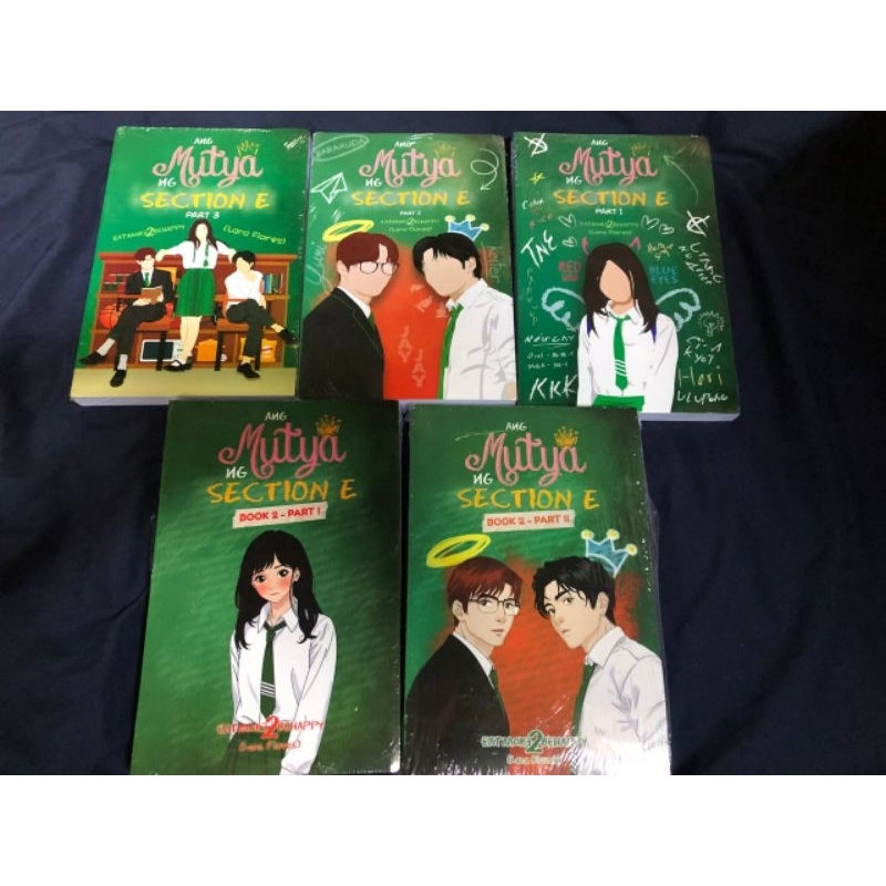 [ON HAND] ANG MUTYA NG SECTION E BOOK 1, PART 1, 2 AND 3 AMNSE BUNDLE BY EATMORE2BEHAPPY ...