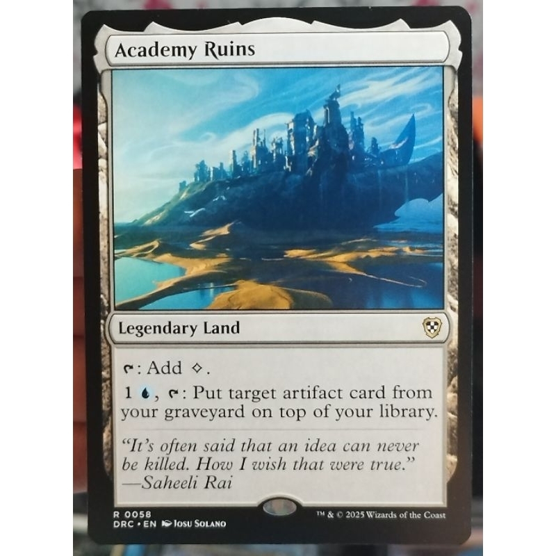 Academy Ruins (Magic the gathering) | Shopee Philippines