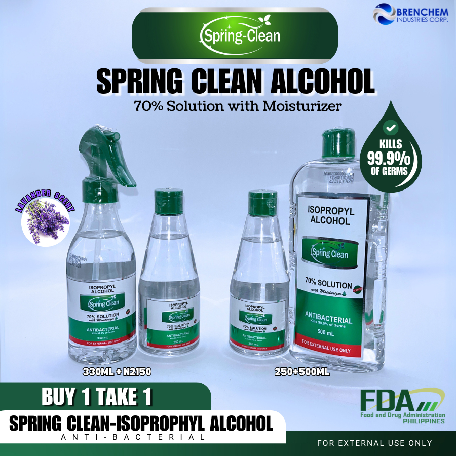 Buy1 Get1 Spring Clean Bundle Isopropyl Alcohol 70% solution with ...