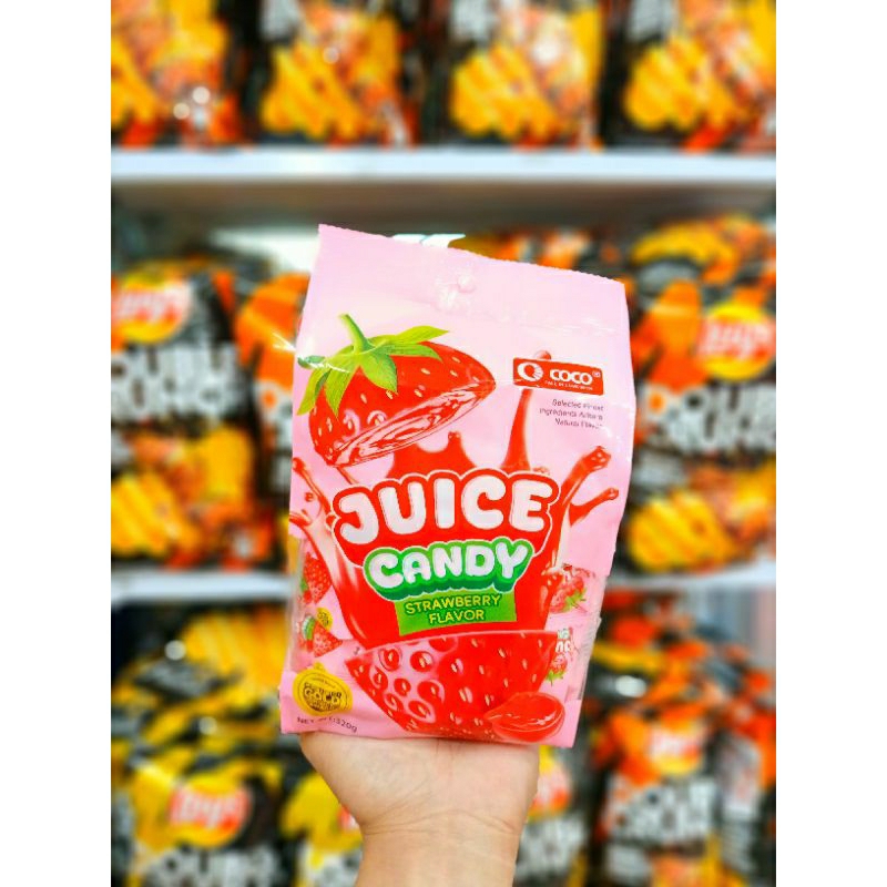 COCO Juice Candy Strawberry/Grape/Assorted Mango 320g | Shopee Philippines