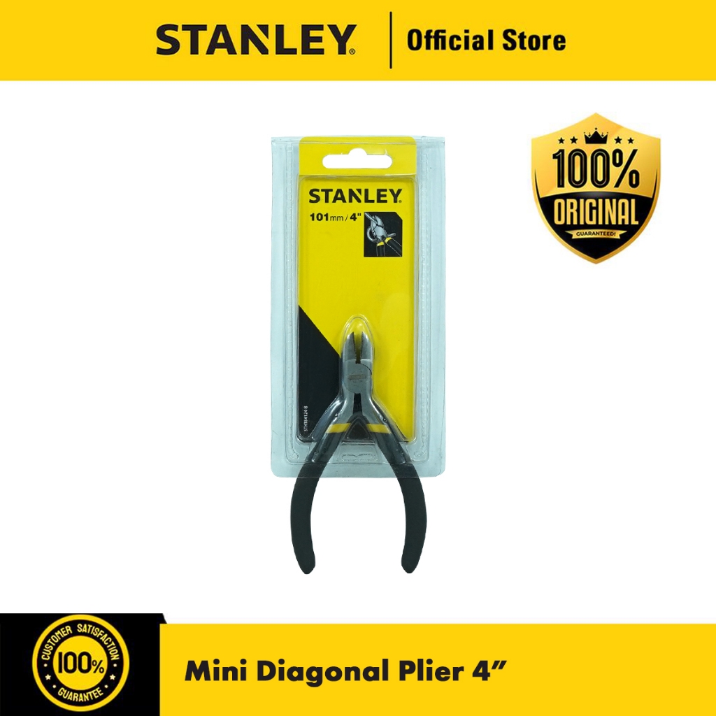 Stanley STHT84124-8 Mini Diagonal Plier 101mm/4" | Shopee Philippines