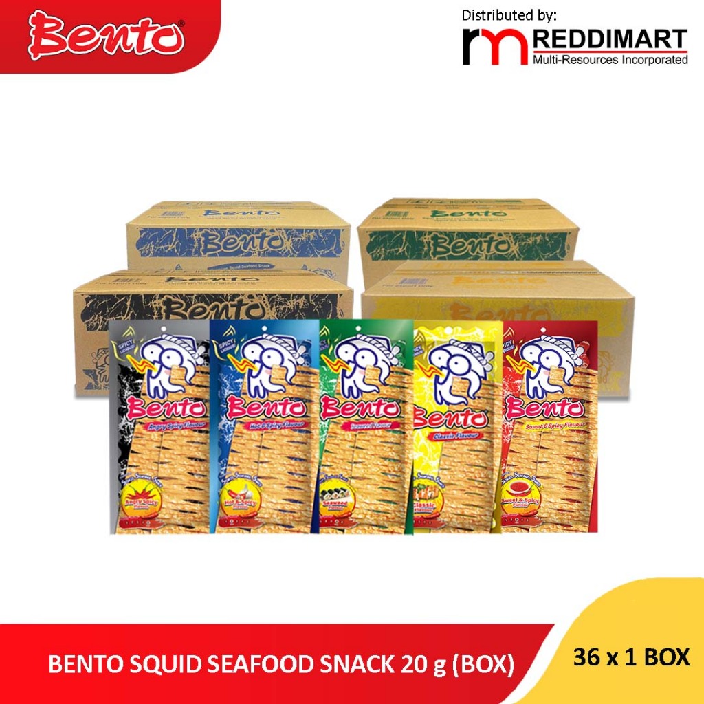 Bento Seafood Snack 20G (1 BOX) | Shopee Philippines