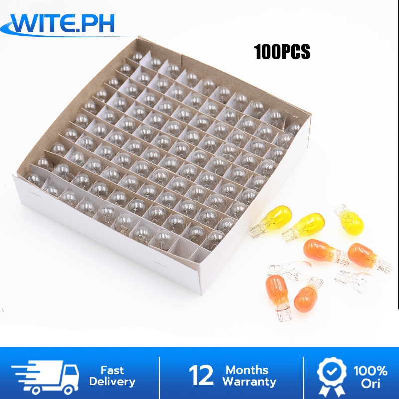 Wholesale 100PCS Motorcycle Light Bulb PEANUT BULB T13/T10 12V 5W 10W ...