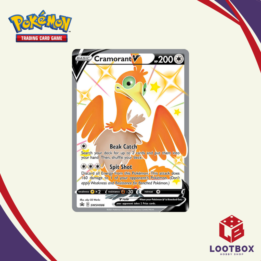 Pokemon Card Game: Cramorant V (Promo) - Sword and Shield Promos | Shopee Philippines