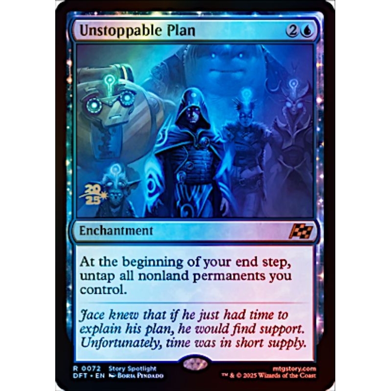 Unstoppable Plan - DFT - Rare - MTG Cards (WotC) | Shopee Philippines