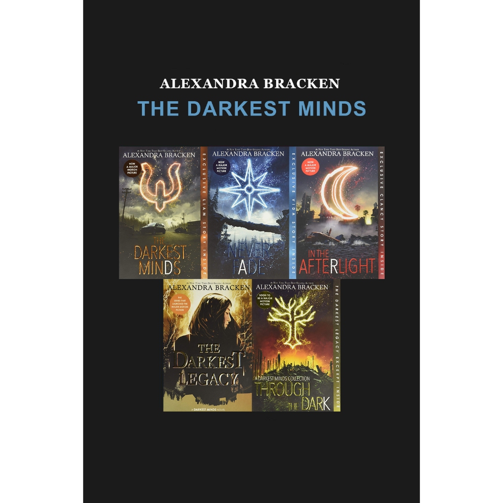 The Darkest Minds Books 1-5 by Alexandra Bracken (Paperback) | Shopee ...
