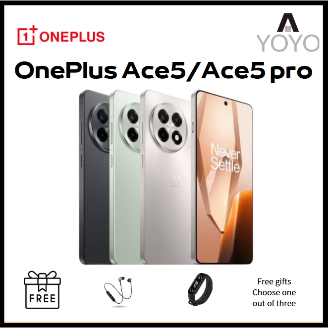 Oneplus Ace 5 /Ace 5 Pro/Dual SIM Snapdragon 8 Elite (3 nm) IP65 dust/water 6.78 inches 1264 x ...