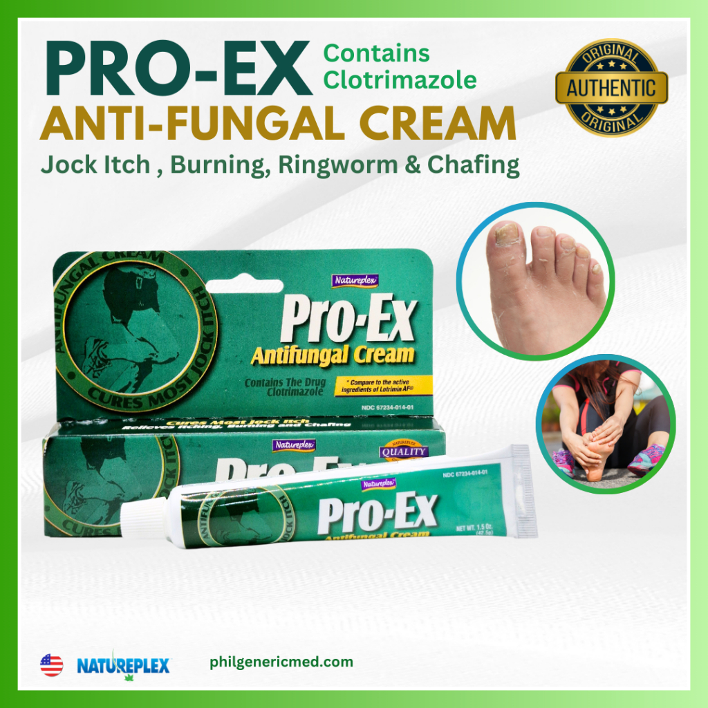 Pro-Ex Antifungal Cream 42g For Jock itch , Ringworm , Athelete's Foot ...