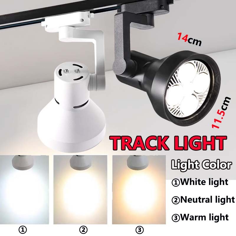 Track Light Led Spotlight Ceiling Lights Super Bright Set Kitchen Shop ...