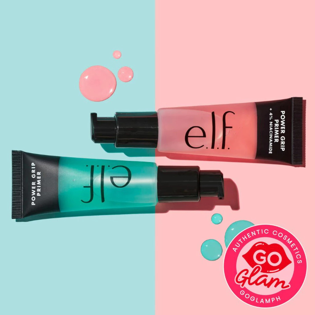 ELF Cosmetics Power Grip Makeup Primer - Niacinamide Authentic All Day ...