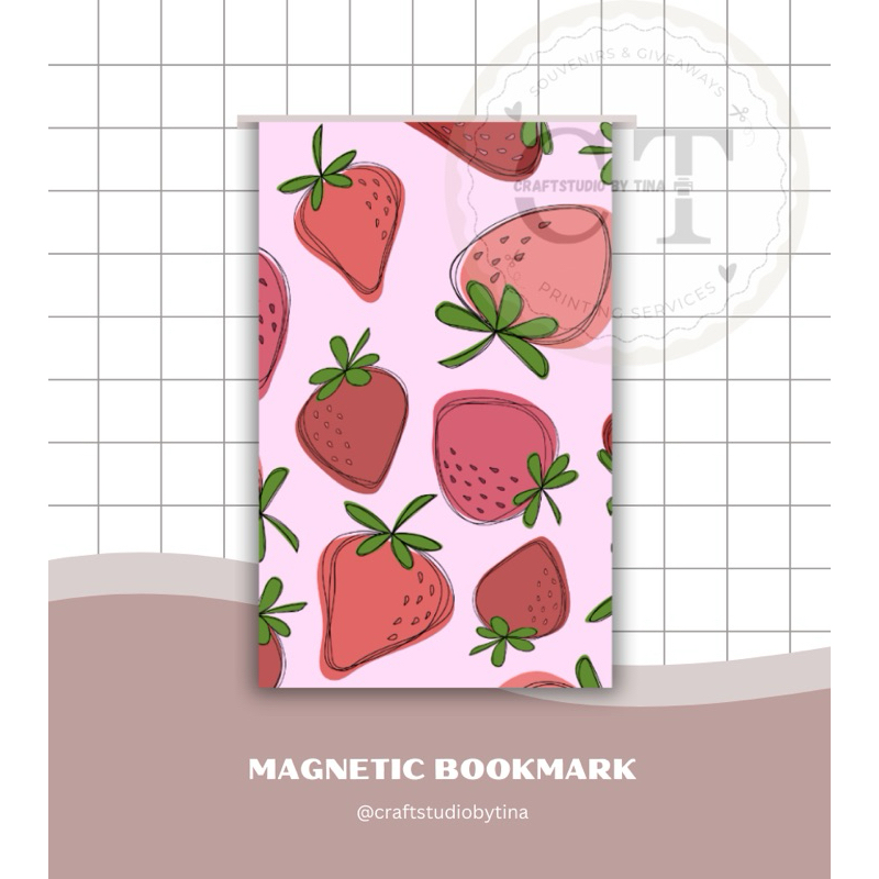 Fruity magnetic Bookmarks Sold Per Piece | Shopee Philippines