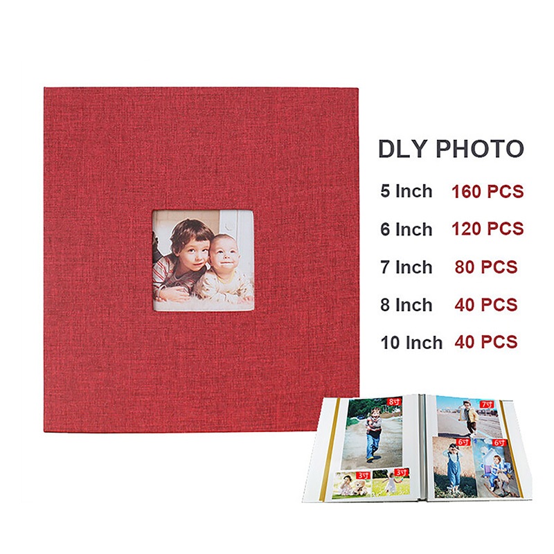 3R 4R 5R 6R 10inch Photo album film diy retro self-adhesive album book ...