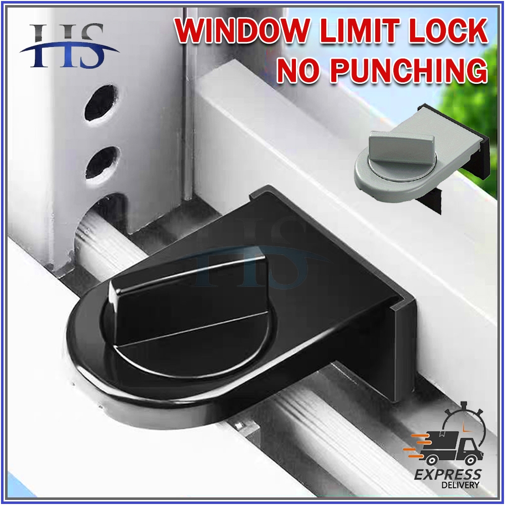 HS japan quality safety security anti-theft sliding auxiliary window ...