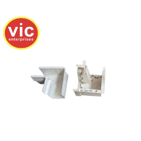 Atlanta Duracon Pvc Gutter Inside Corner, Vic Enterprises | Shopee ...