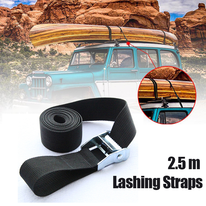 2.5m Lashing Straps Adjustable Cam Buckle Straps for Securing Cargo ...