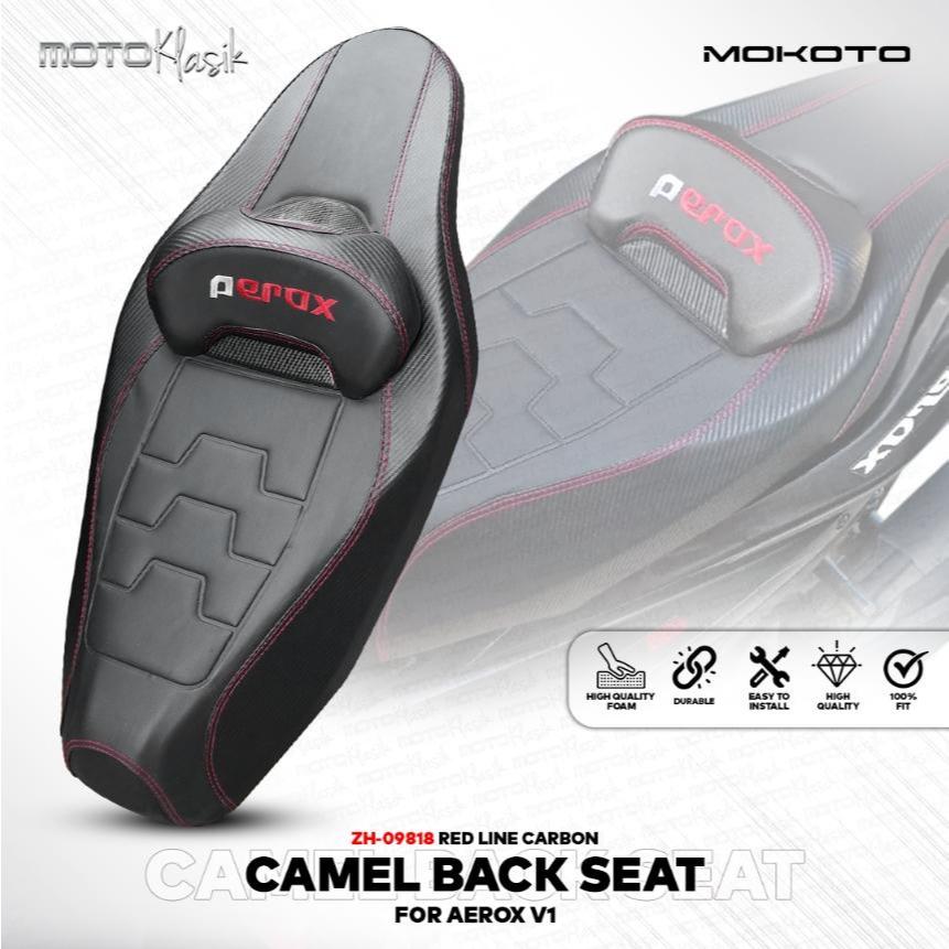 AEROX V1 CAMEL BACK SEAT BLACK LINE Z-9503 / RED LINE ZH-SEAT 09818 ...