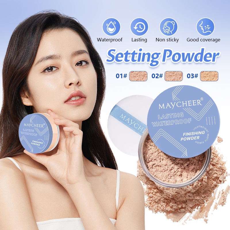Loose Setting Powder Waterproof Makeup Setting Powder Oil-Control Matte ...