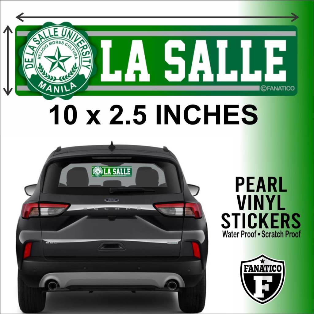 FANATICO De La Salle University DLSU Archer Waterproof Outdoor Vinyl ...