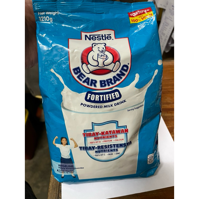 BEAR BRAND FORTIFIED MILK 1.2KG | Shopee Philippines