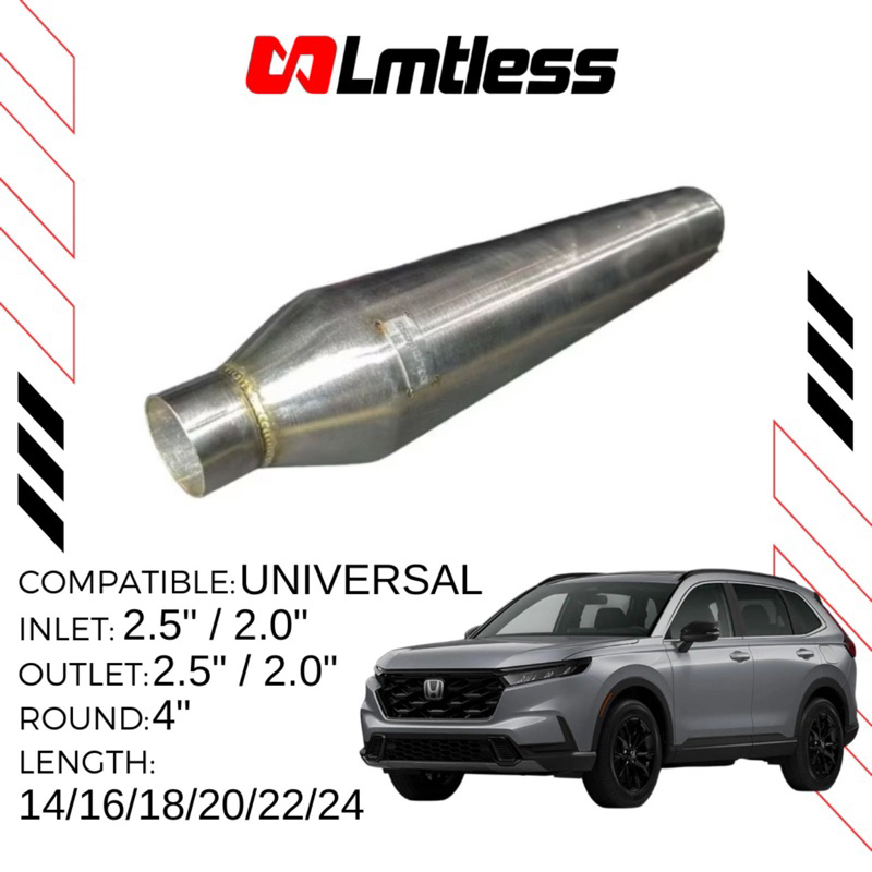 Universal Resonator 4 Inches Bullet Type | Shopee Philippines