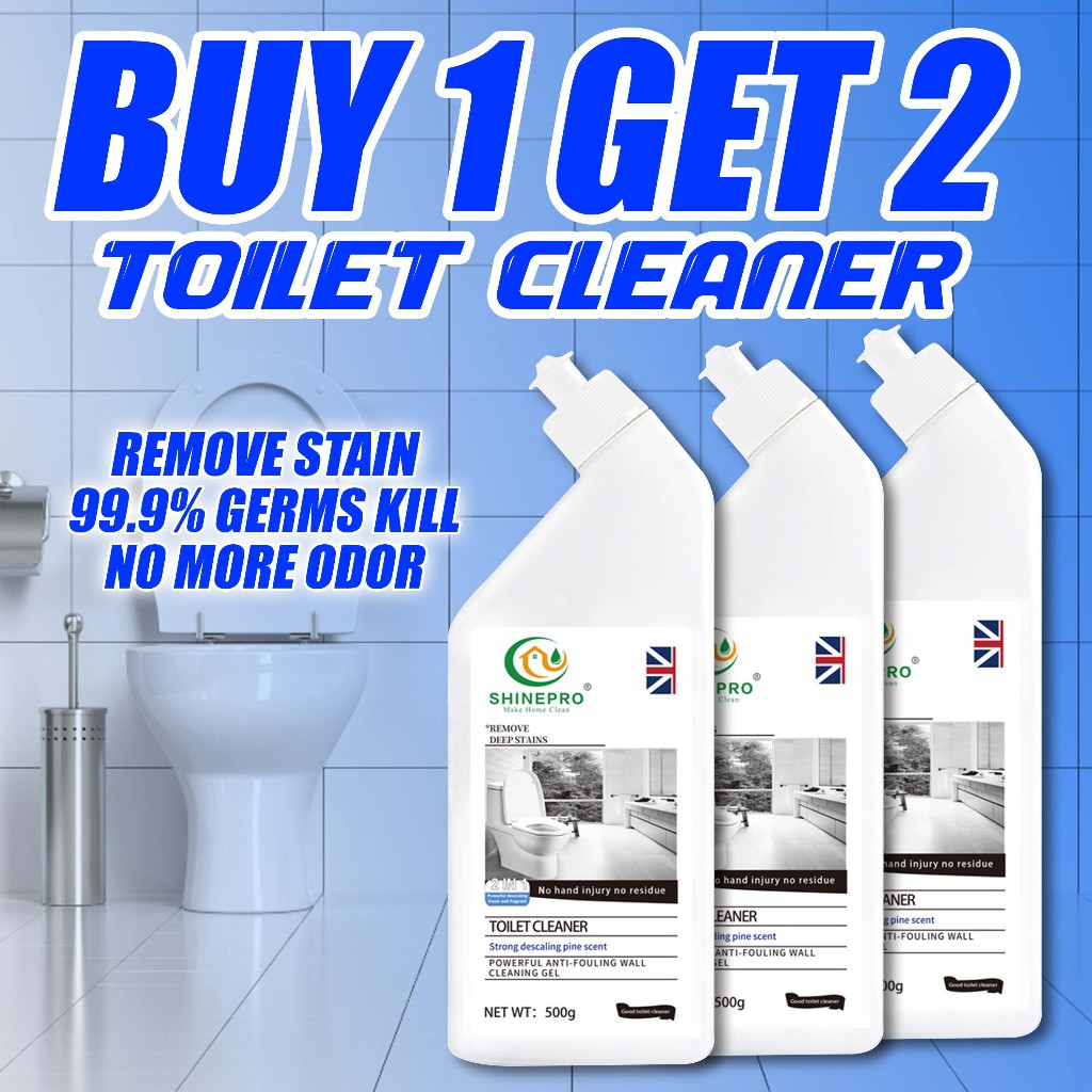 Shinepro Buy 1 Get 2 Floral,Lemon,Natural Cleaning Urine, Scale, Rust ...