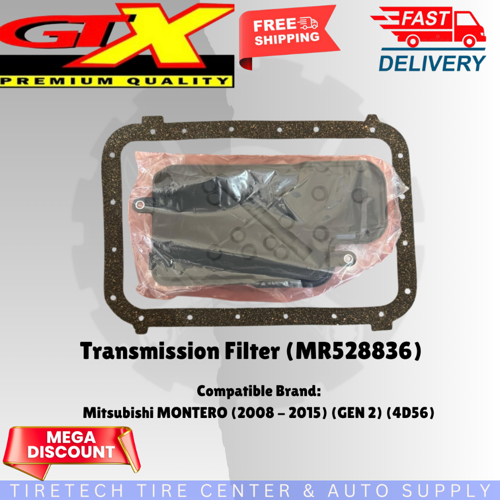 Transmission Filter Mitsubishi Montero 2008-2015 Gen 2 MR528836 GTX ...