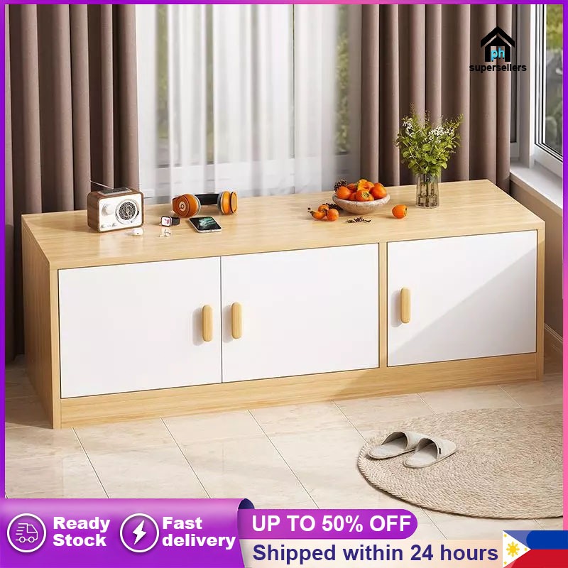 Bay window storage cabinet 2/3 door floor cabinet wooden balcony ...