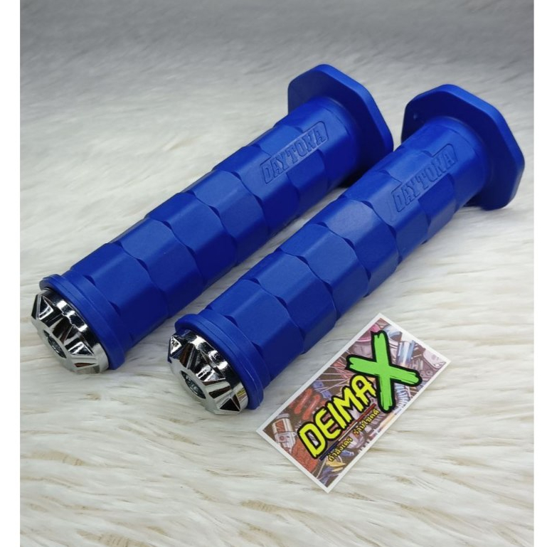 DAYTONA HANDLE GRIP SET WITH BAR-END HIGH QUALITY BAREND | Shopee ...
