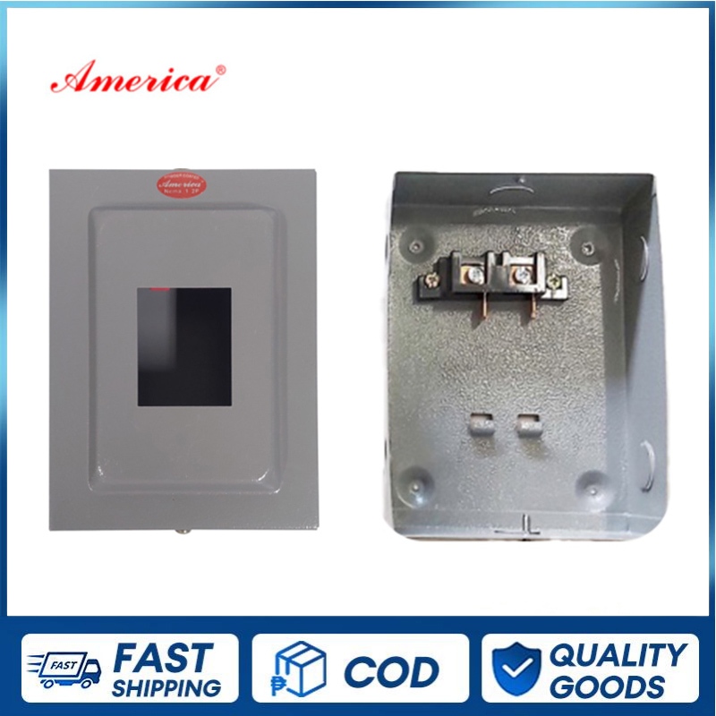 100% Original America Panel Box Nema 1 TQD Enclosure 2 Pole Plug-In ...