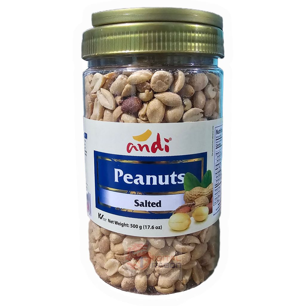 Authentic Andi Salted Peanuts 500g | Shopee Philippines