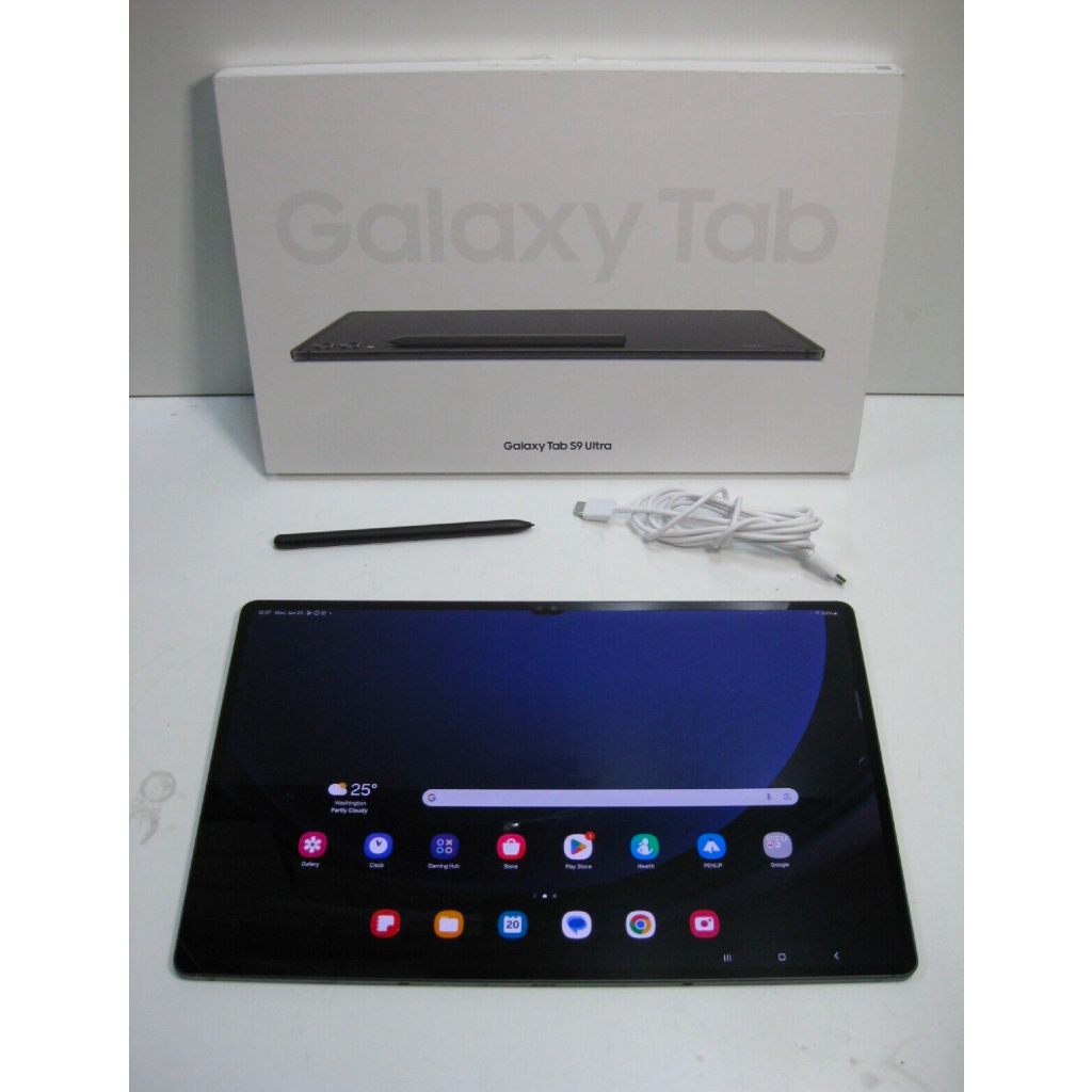 Samsung Galaxy Tab S9 Ultra Sm-X910 14.6" 256Gb Wifi Tablet W/ S-Pen ...