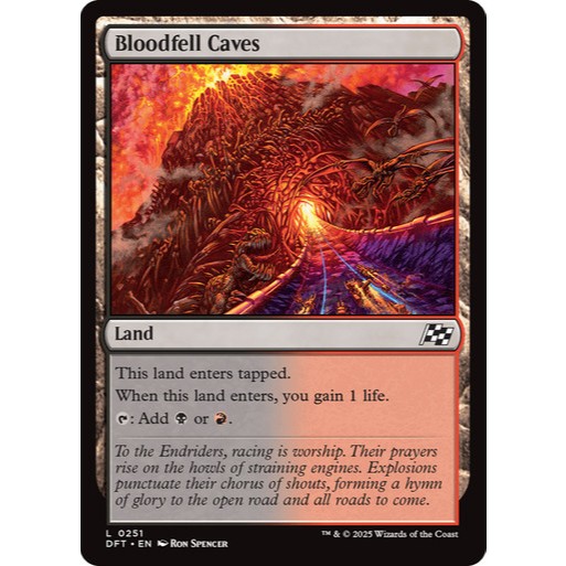 Bloodfell Caves - DFT - Common - MTG Cards (WOTC) | Shopee Philippines