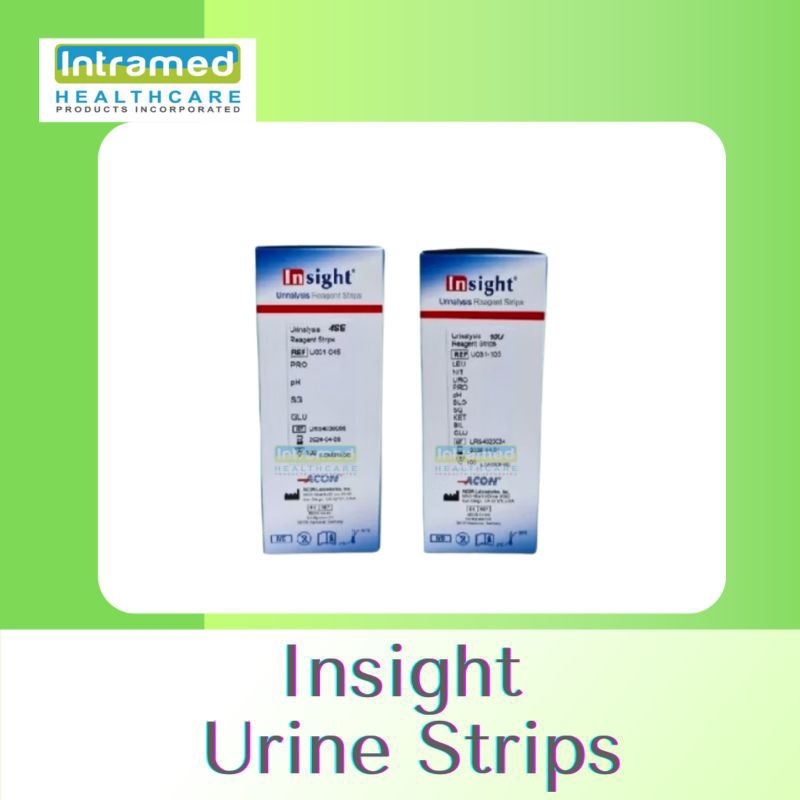 Urinalysis Reagent Strips 4SE & 10SE, INSIGHT (100’s) | Shopee Philippines