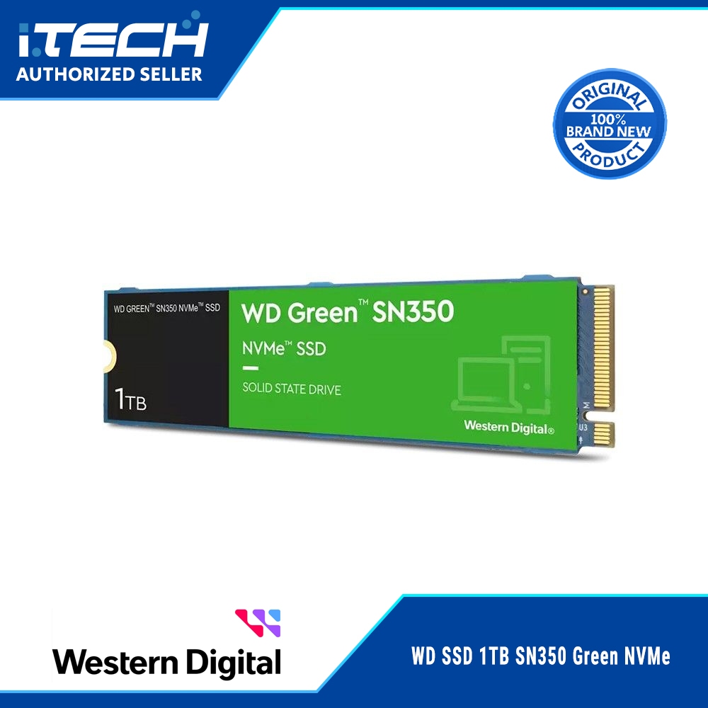 WD SSD 1TB SN350 Green NVMe | Shopee Philippines